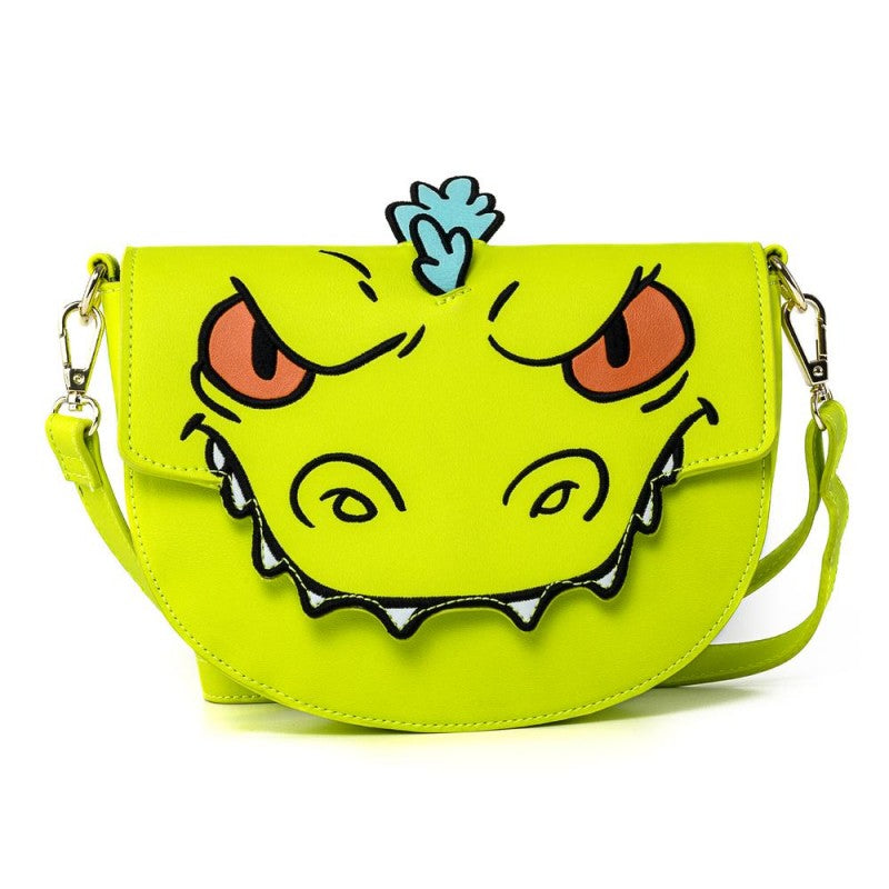 Loungefly Nickelodeon Rugrats Reptar Chomp Crossbody Bag – LuxeBag